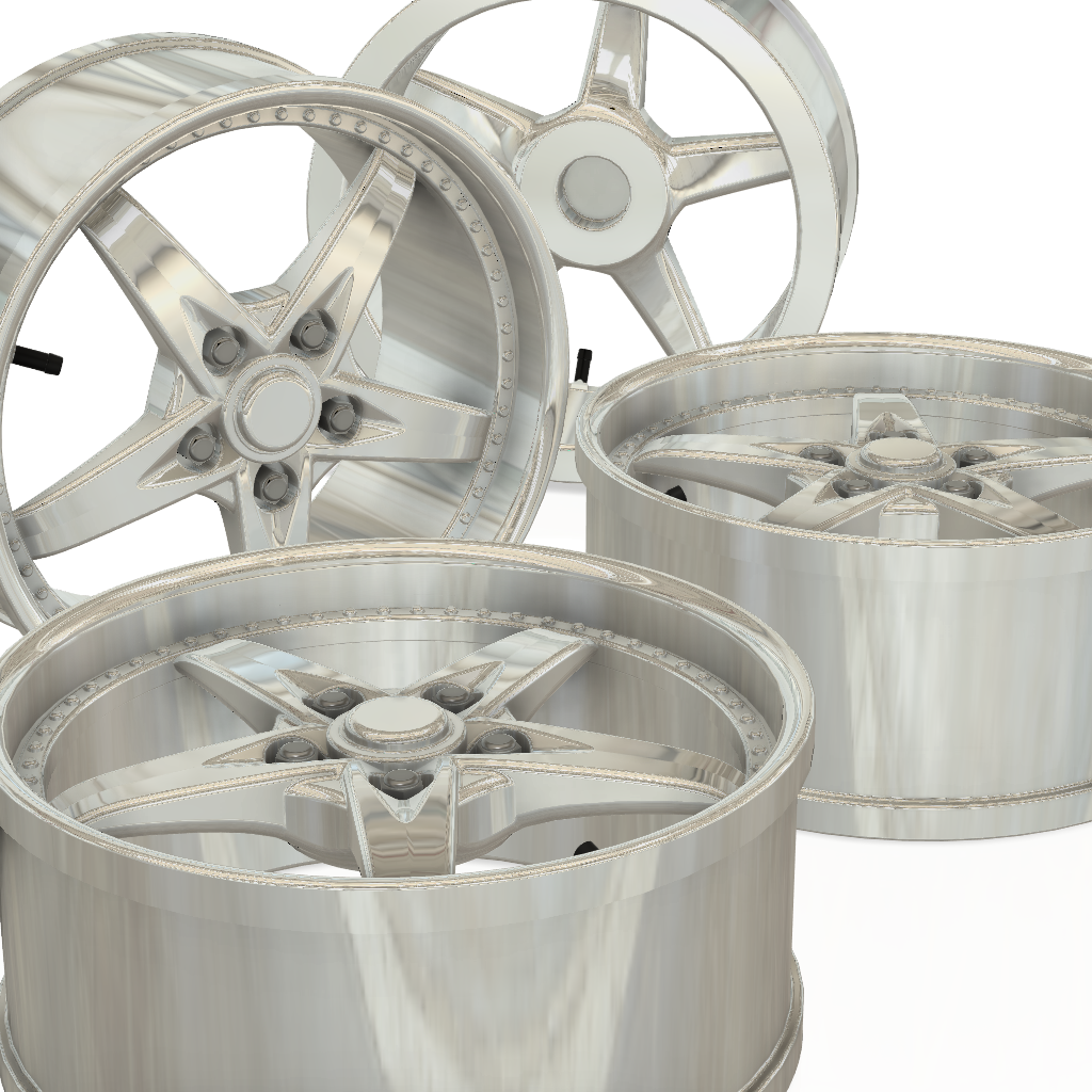 5-Star dot hjul - Unit3D.dk