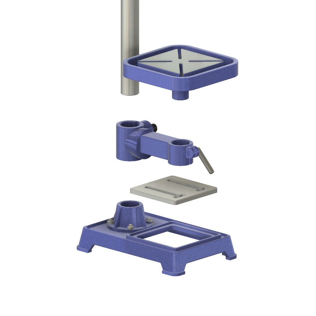 Søjleboremaskine byggesæt - Unit3D.dk