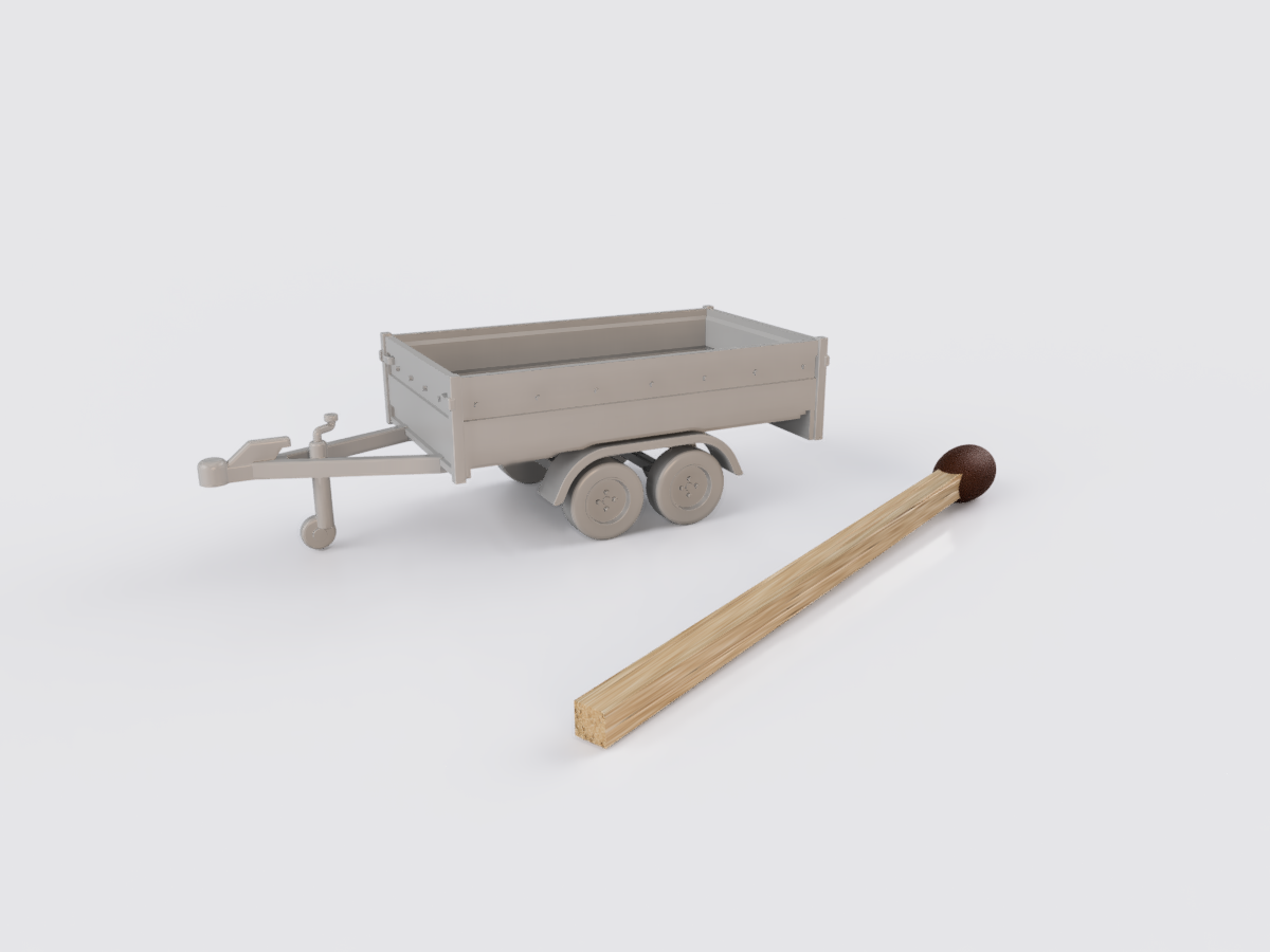 Boogietrailer - 1:87 - Unit3D.dk